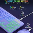 Xejeang Bow 2 4g Wireless Keyboard Mouse Combo Rgb Backlit Rechargeable