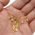 Mini Gold Safety Pins, 22mm Small Dress Pin, Stainless Steel Art Craft ...