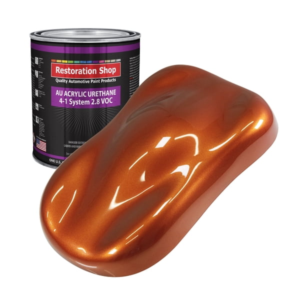 Restoration Shop Inferno Orange Pearl Met. Acrylic Urethane Auto Paint ...