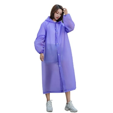 Raincoat Waterproof Rain Coat Poncho Long Rain Jackets Lightweight with ...