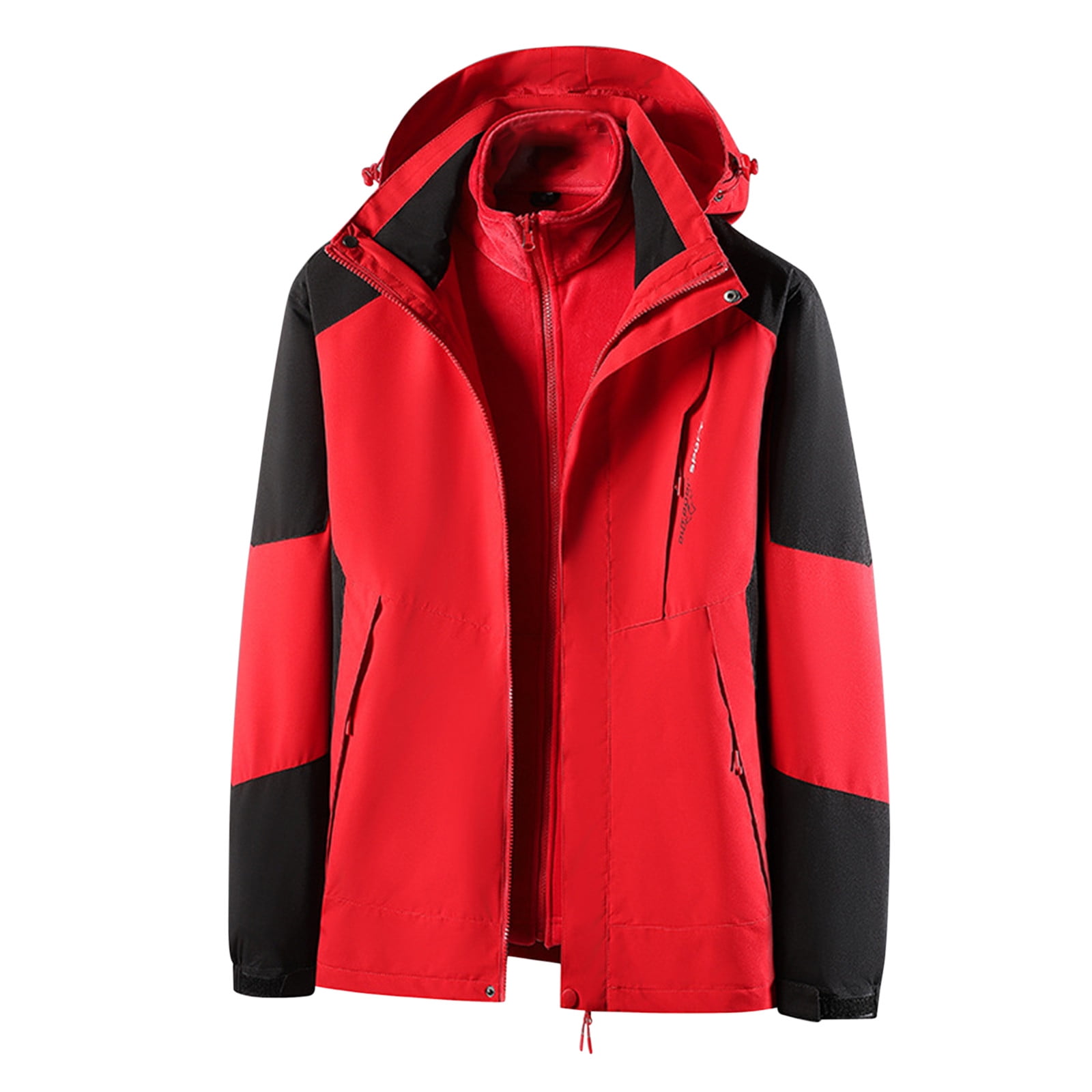 Men's Winter Coats 3-IN-1 Snow Ski Outdoor Snowboarding Jacket Water ...