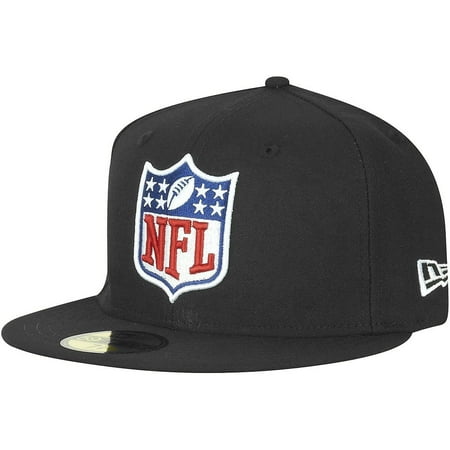 New era 59Fifty Fitted Cap - NFL SHIELD logo black-7 5/8 - (60, 6cm ...