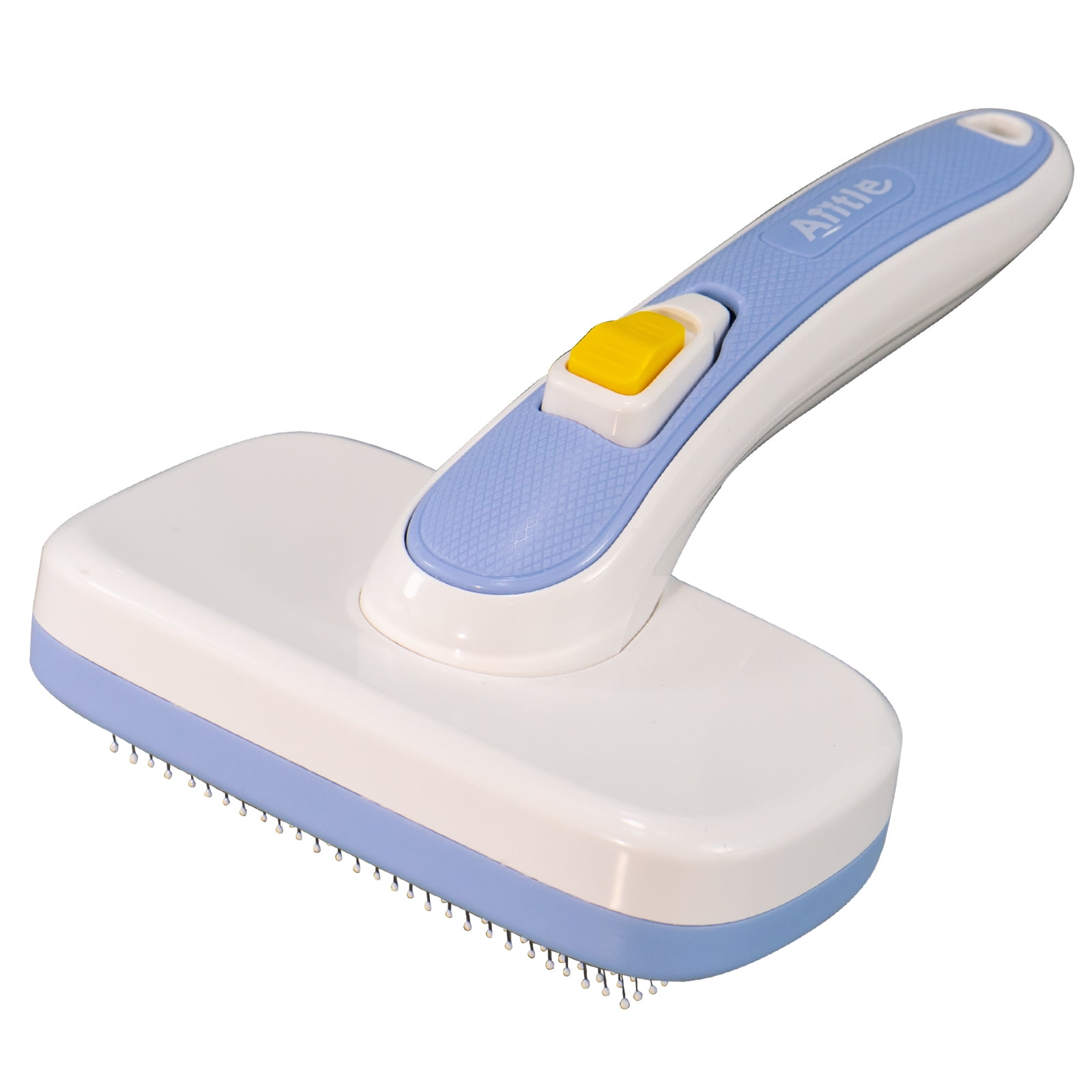 AIITLE Self-Cleaning Slicker Dog Brush - Remove Loose Hair, Fur ...