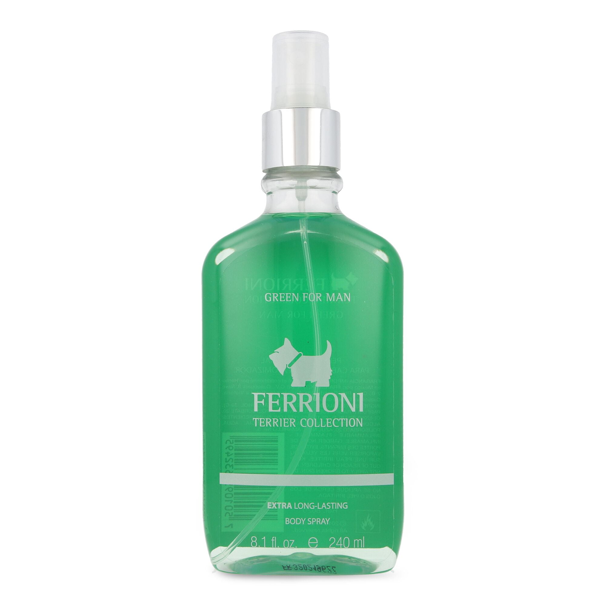 Ferrioni Green Terrier 240Ml Body Spray Ferrioni Green Terrier Body ...