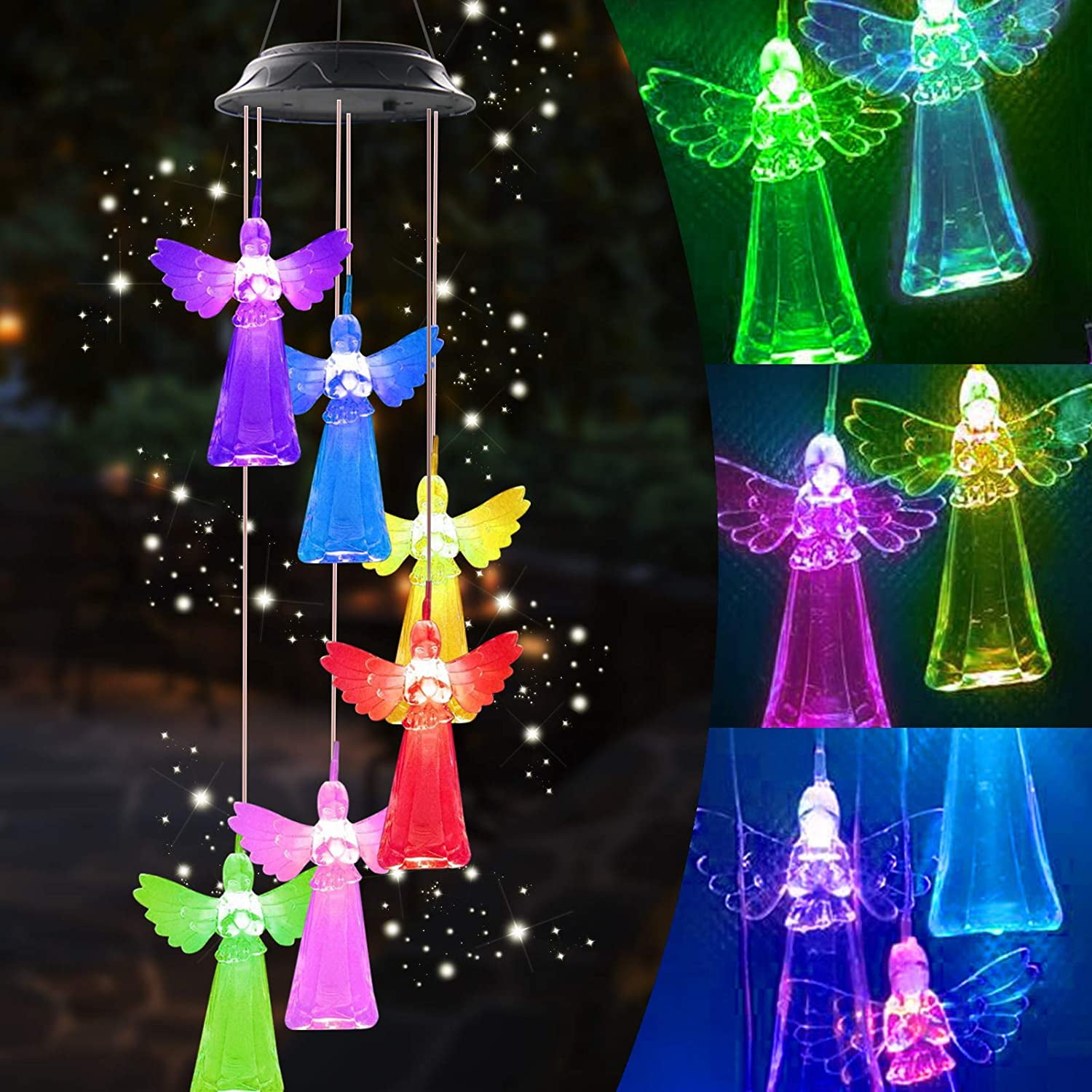 Angel Wind Chimes, Gifts for mom, Garden Gifts, Wind Chimes Outdoor ...