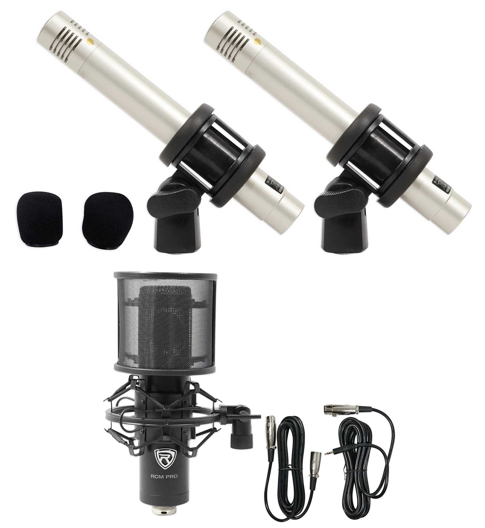 Samson C02 Pair Pencil Condenser Studio Recording Microphoness ...