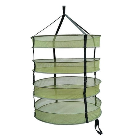 4 Layer 60cm Mesh Drying Rack for Buds & Plants,Detachable Each ...