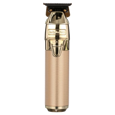 BaBylissPRO GOLDFX+ Professional All-Metal Lithium Hair Trimmer with ...