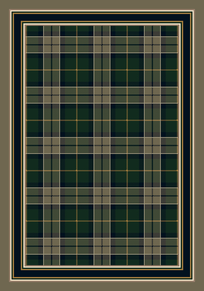 Milliken Signature Area Rug MAGEE TARTAN SAGE Magee Tartan Sage 2' 1" x ...