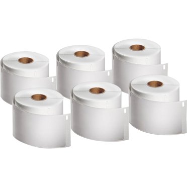 DYMO, DYM2050824, LetraTag Labelmaker 1/2" Plastic Labels, 6 per Pack ...