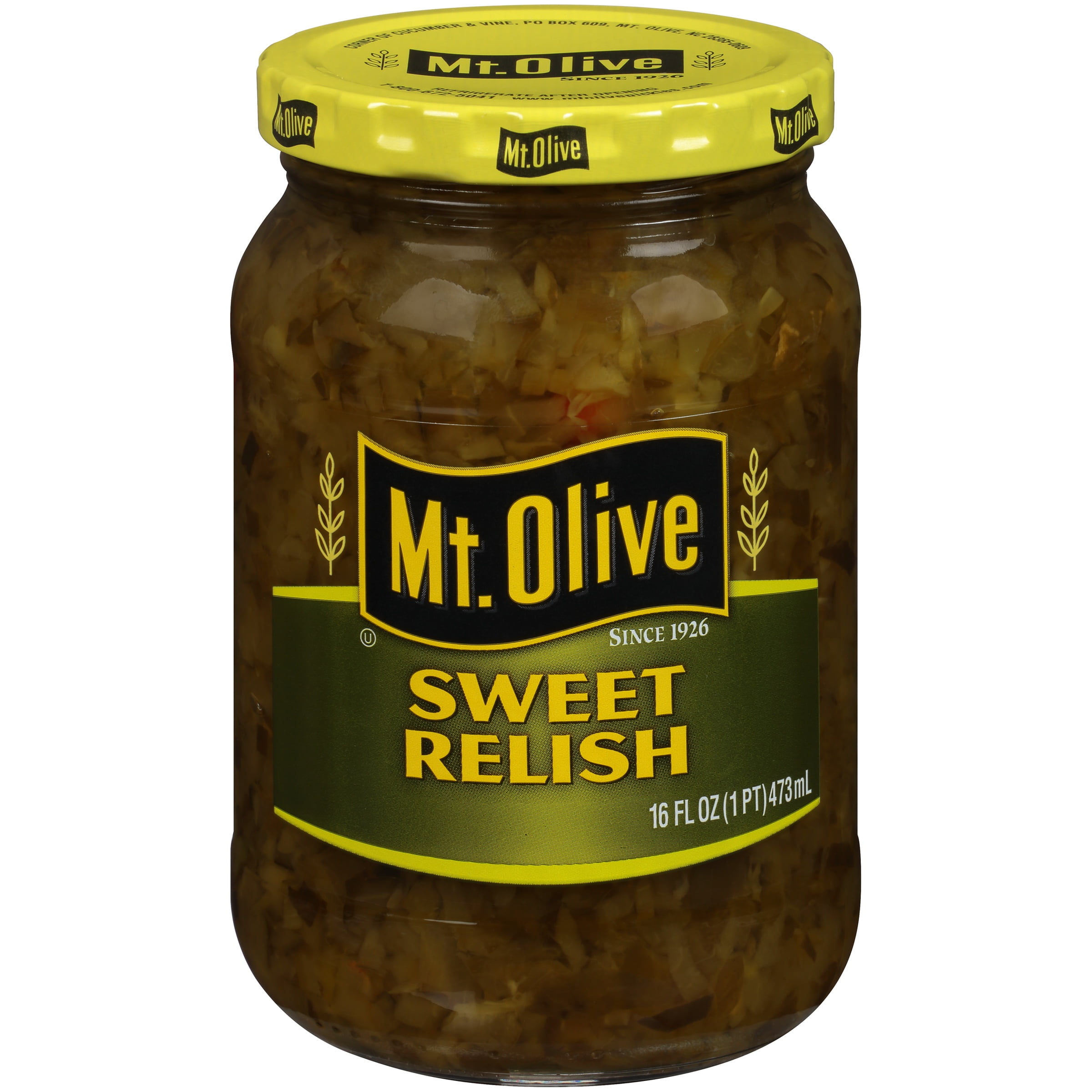 Mt. Olive Sweet Relish 16 fl. oz. Jar - Walmart.com - Walmart.com