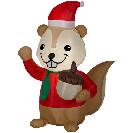 Airblown Inflatable Chipmunk 3ft by Gemmy Industries - Walmart.com