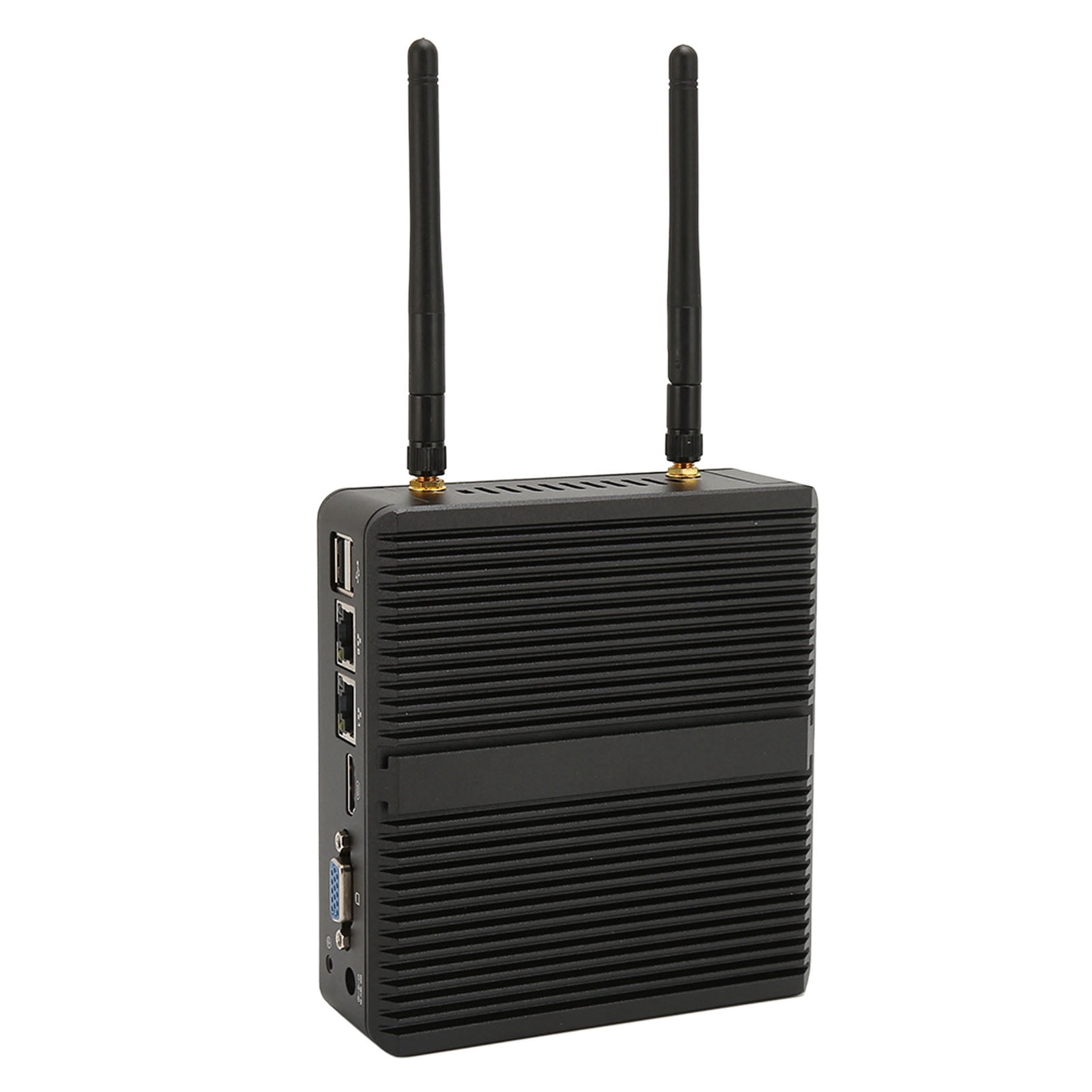 Mini PC CPU, J4125 DDR4 8G Fanless Industrial PC With Dual Gigabit LAN ...