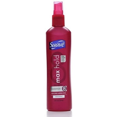 Suave Volumizing Max Hold Unscented Hair Spray with Coconut oil ...