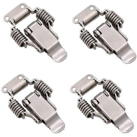 TILIYHELLO 4 Pieces of Stainless Steel Clamp Latch, Lever Lock Box ...