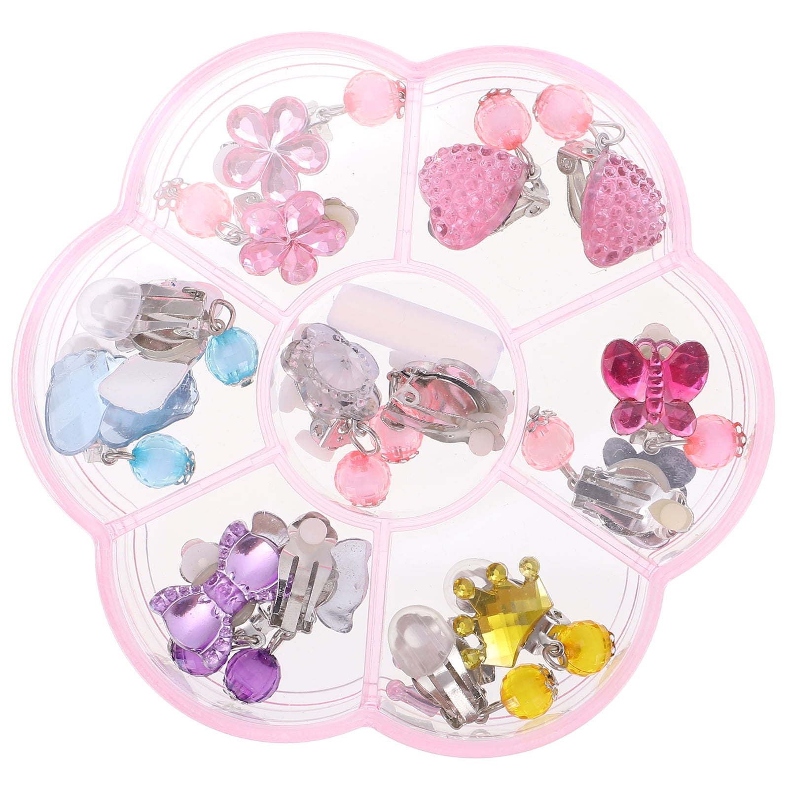 Click here for Cimaxic 1 Box Adorable Cartoon Shape Earring Clips... prices