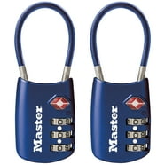 Master Lock 646T 3/4" Resettable Combination Padlock 2 Count - Walmart.com