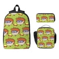 Backpack 3Pcs Set, Fashion Large Capacity Travel Laptop Bag, Cute ...