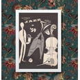 Affixzi Poster New York Jazz Festival 1959 Vintage Print, Wall Art, Bar ...