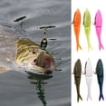120mm/170mm Soft Swimming T Tail Baits, Slow Sinking Lures Soft ...