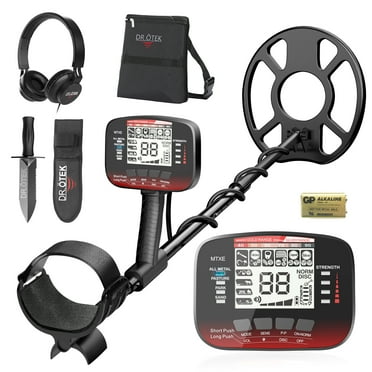 Novorik Professional Metal Detector for Adults with 10? Waterproof Coil ...