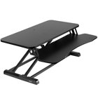 VIVO 24" Desktop Stand Organizer, TV Monitor Riser, Light Wood Top ...