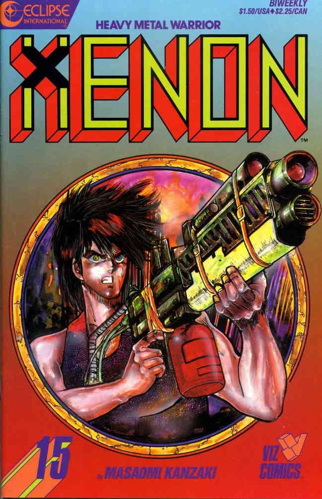 Xenon #15 VF ; Eclipse Comic Book - Walmart.com