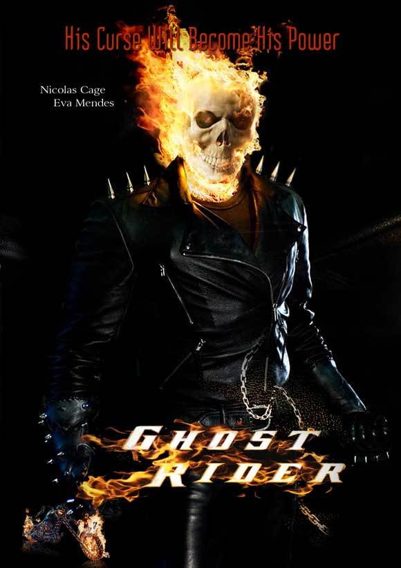 Ghost Rider POSTER (27x40) (2007) (Style C) - Walmart.com