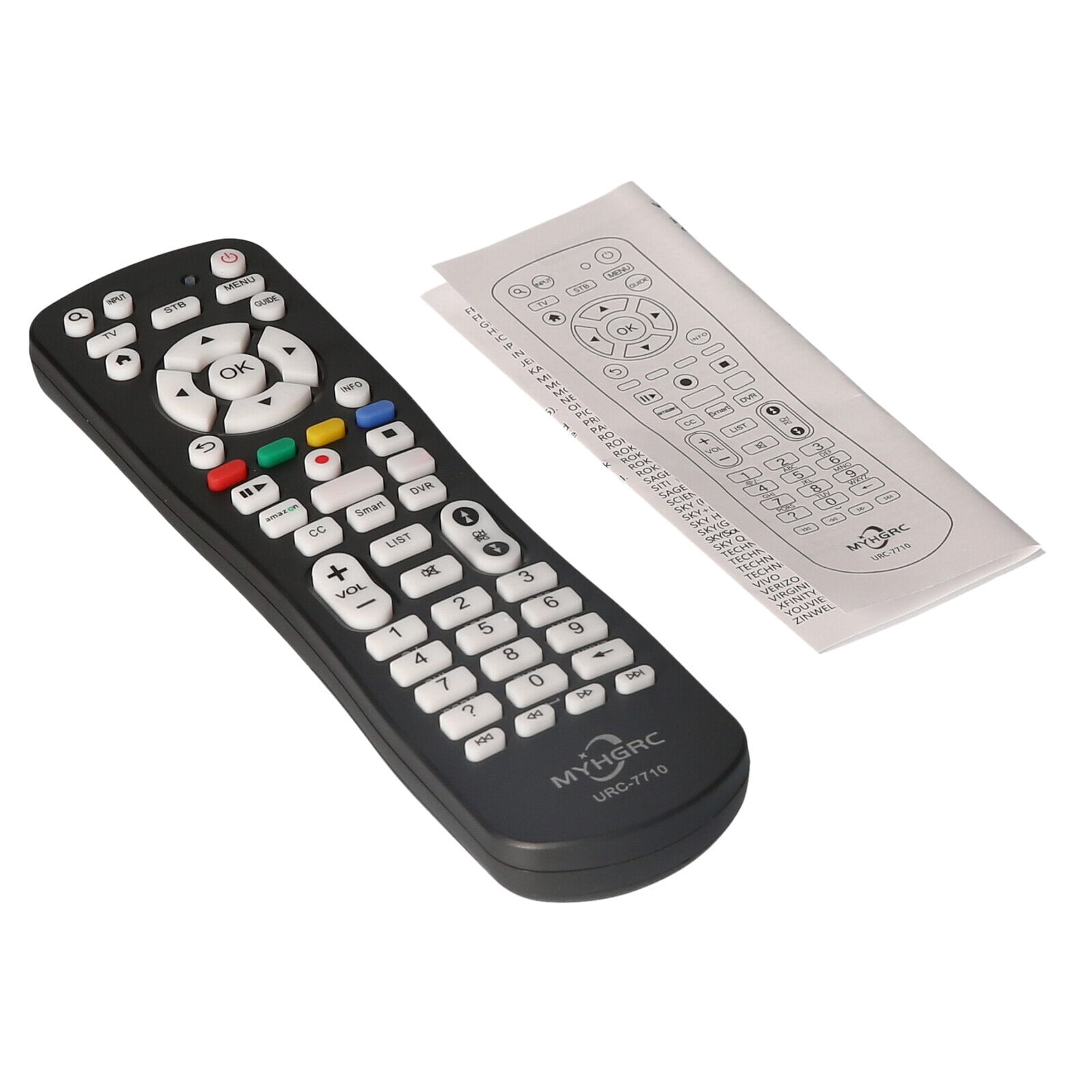 Reemplazo de control remoto universal para televisores inteligentes URC ...