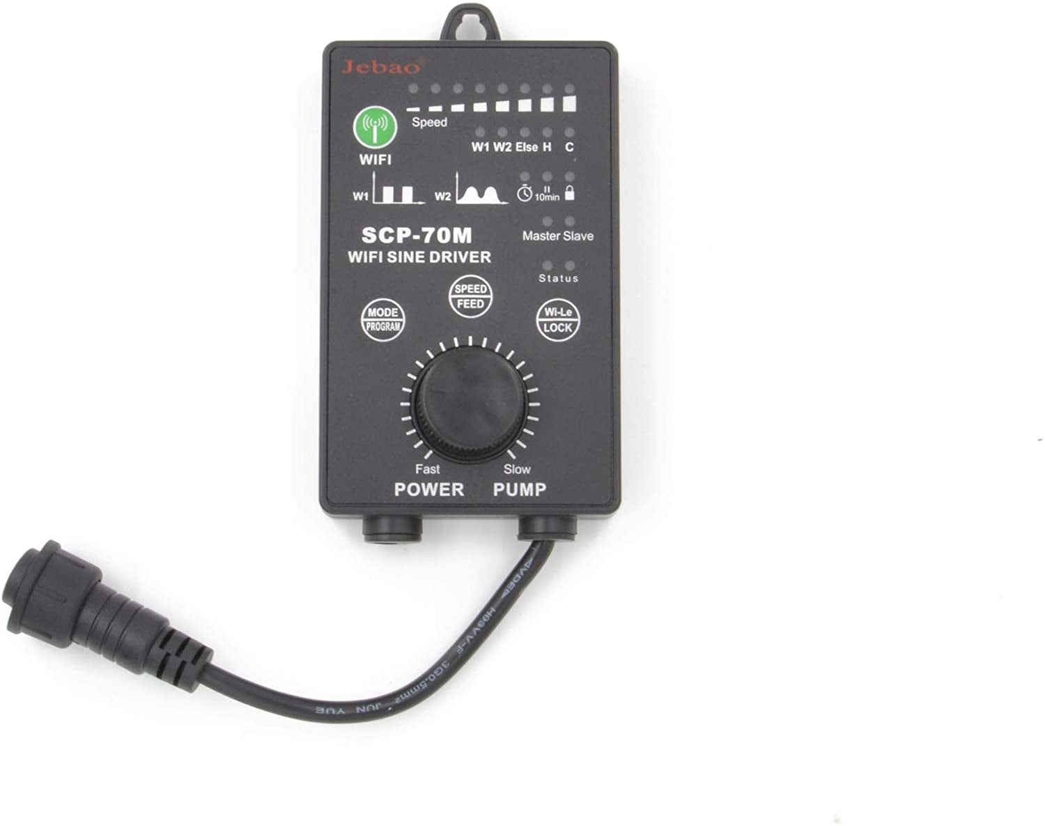 Buy Jebao SCP-70M WiFi Sine Cross Flow Pump Wave Maker with Controller, 925 to 1850gph Online at ...