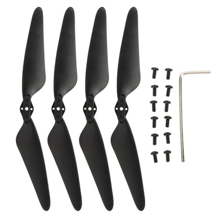 Drone Propeller, Black Drone Propeller Blades 2 Pair For Replacement ...