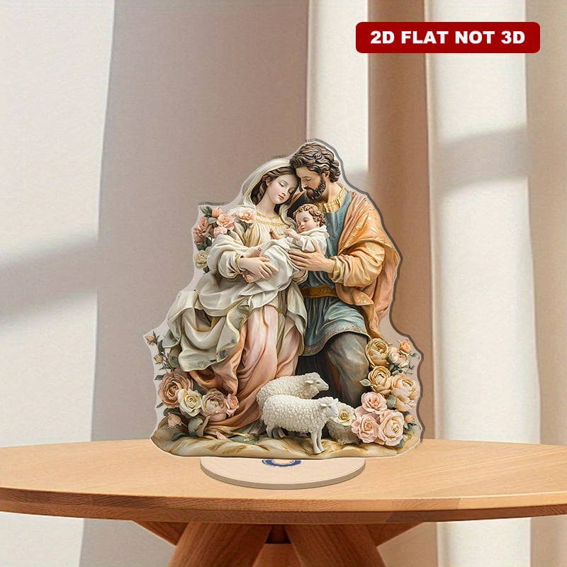 Click here for Unbranded Rotating Acrylic Ornament Featuring A Tr... prices