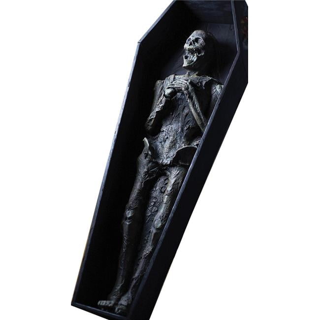 Skeleton in Coffin Prop - Walmart.com