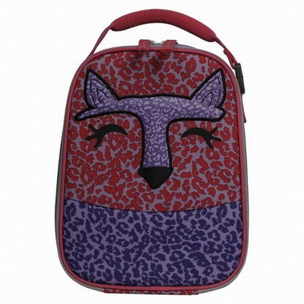 Pink & Purple Cheetah Lunch Box Insulated Lunch Bag Lunchbox - Walmart.com