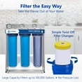 Express Water – Whole House Heavy Metal Water Filter Set – 3 Stage Filtration Replacement Kit ...