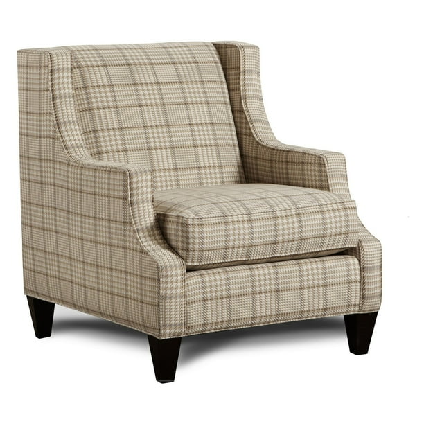 Chelsea Home Furniture Delling Houndstooth Wingback Chair - Walmart.com