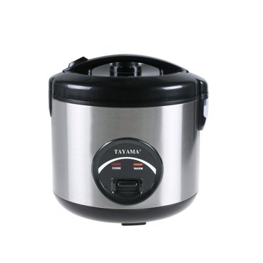 Oyama 10-Cup All Stainless-Steel Rice Cooker/Steamer/Warmer, White ...