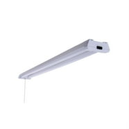 Metalux WP 4 Foot 3200-Lumens 4000K Cool White 120-Volt White ...