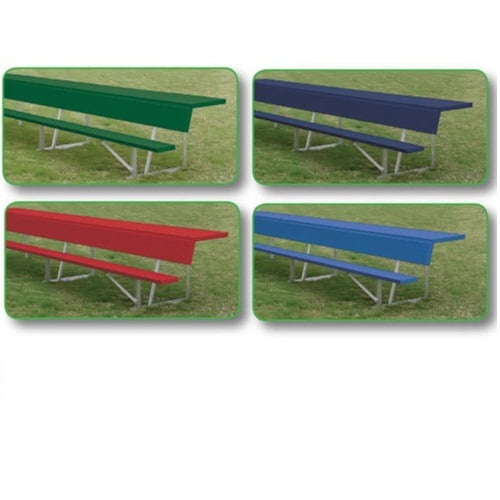 Outdoor Players Bench with Shelf by Alumagoal - 21' - Walmart.com