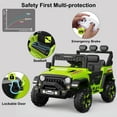 TROPOW 12V Kids Ride On Truck Car with Parent Remote Control,Kids ...