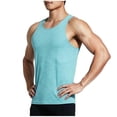 DayScoop Solid Color Tank Topss for Men Fashion Blouses Summer Casual ...
