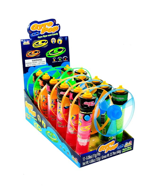 Product Of Kidsmania, Gyro Pop , Count 12 (0.39 oz ) - Sugar Candy ...