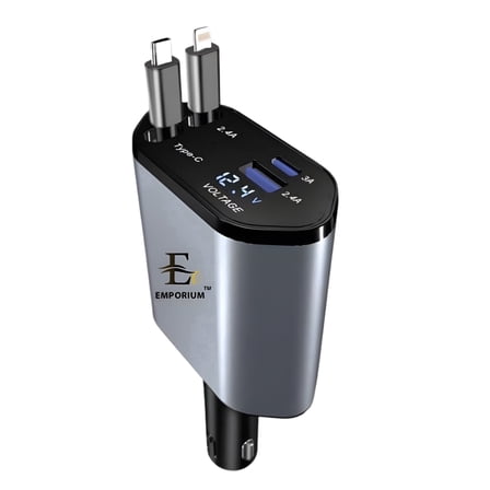 Anker Fast Dual Phone USB C Car Charger, PowerDrive+ III Duo, 50W 2 ...