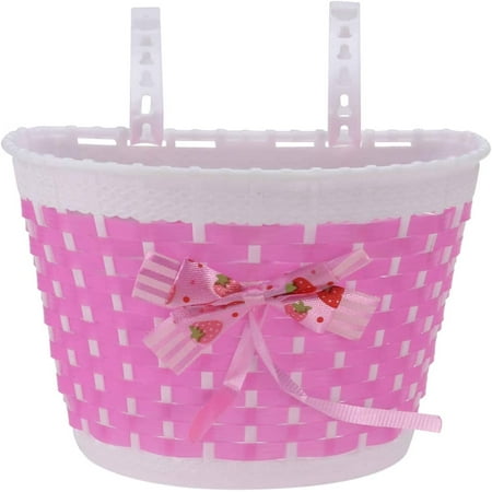 Unomor Bike Basket for Girls Kids Bicycle Front Handlebar Basket ...