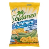 Soldanza Lightly Salted Plantain Chips, Crispy and Healthy Snack, 2.5 ...