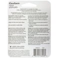 Gerber First Essentials Medium Flow Infant Latex Nipples, 6 Each ...