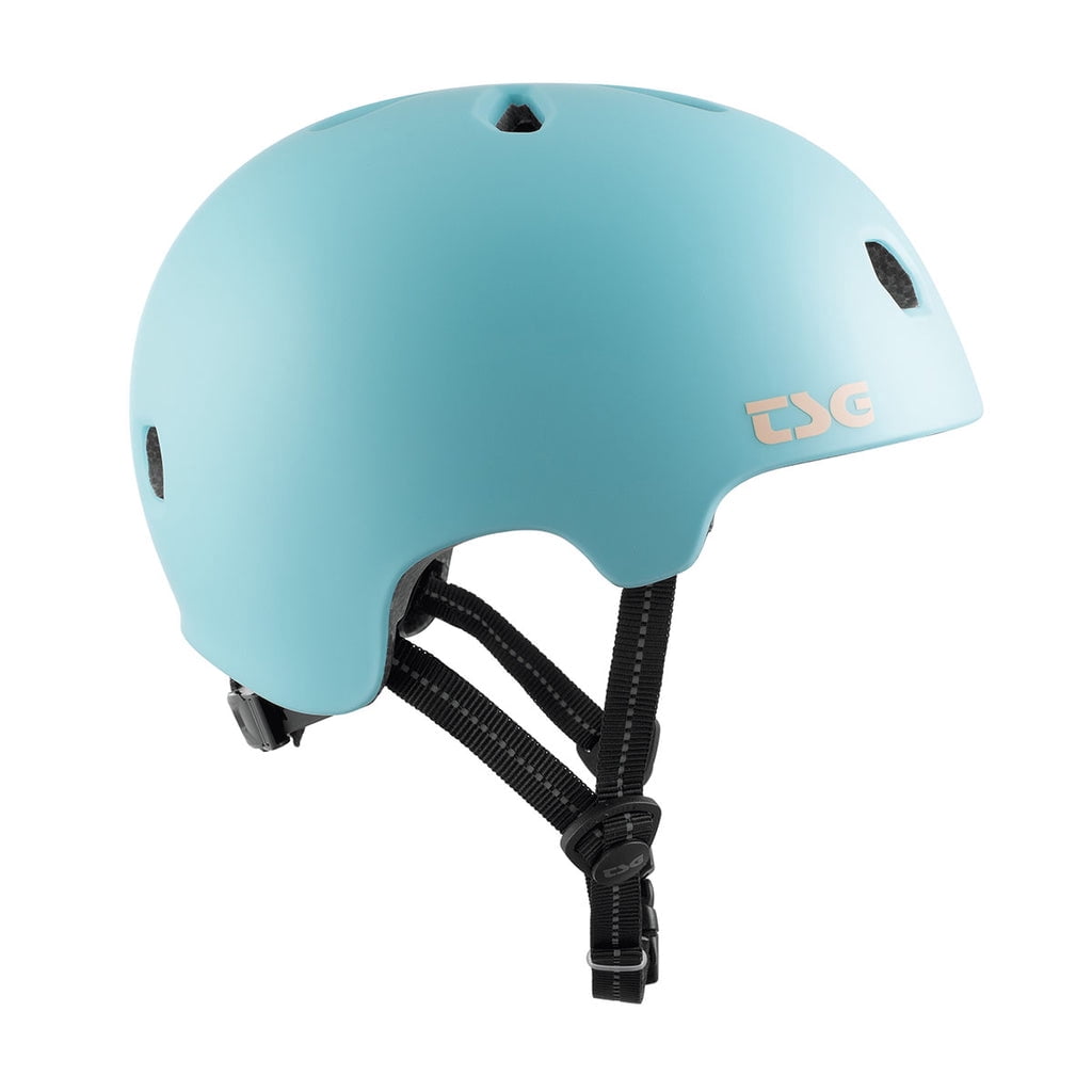 TSG Meta Skate & Bike Helmet in Satin Blue Tint w/Dial Fit System | for ...