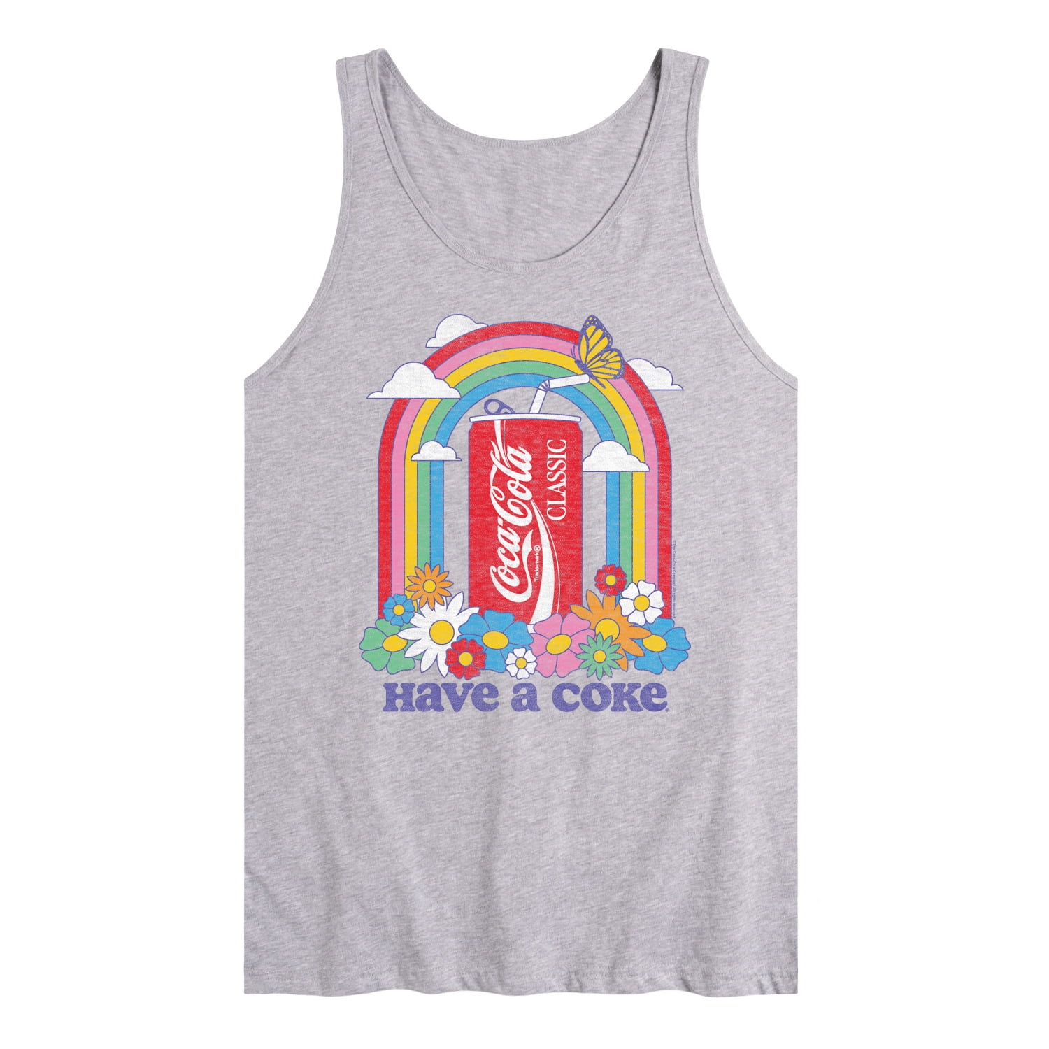 Coca-Cola - Have A Coke Rainbow - Men's Jersey Tank Top - Walmart.com