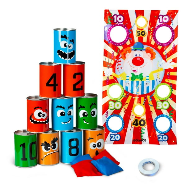 Family Yard Game Toddmomy Bean Bag Toss Game - 5pc Outdoor Throw Game ...