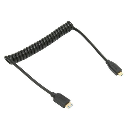 Micro To Mini HD Multimedia Interface Cord, Flexible Stable Micro To ...